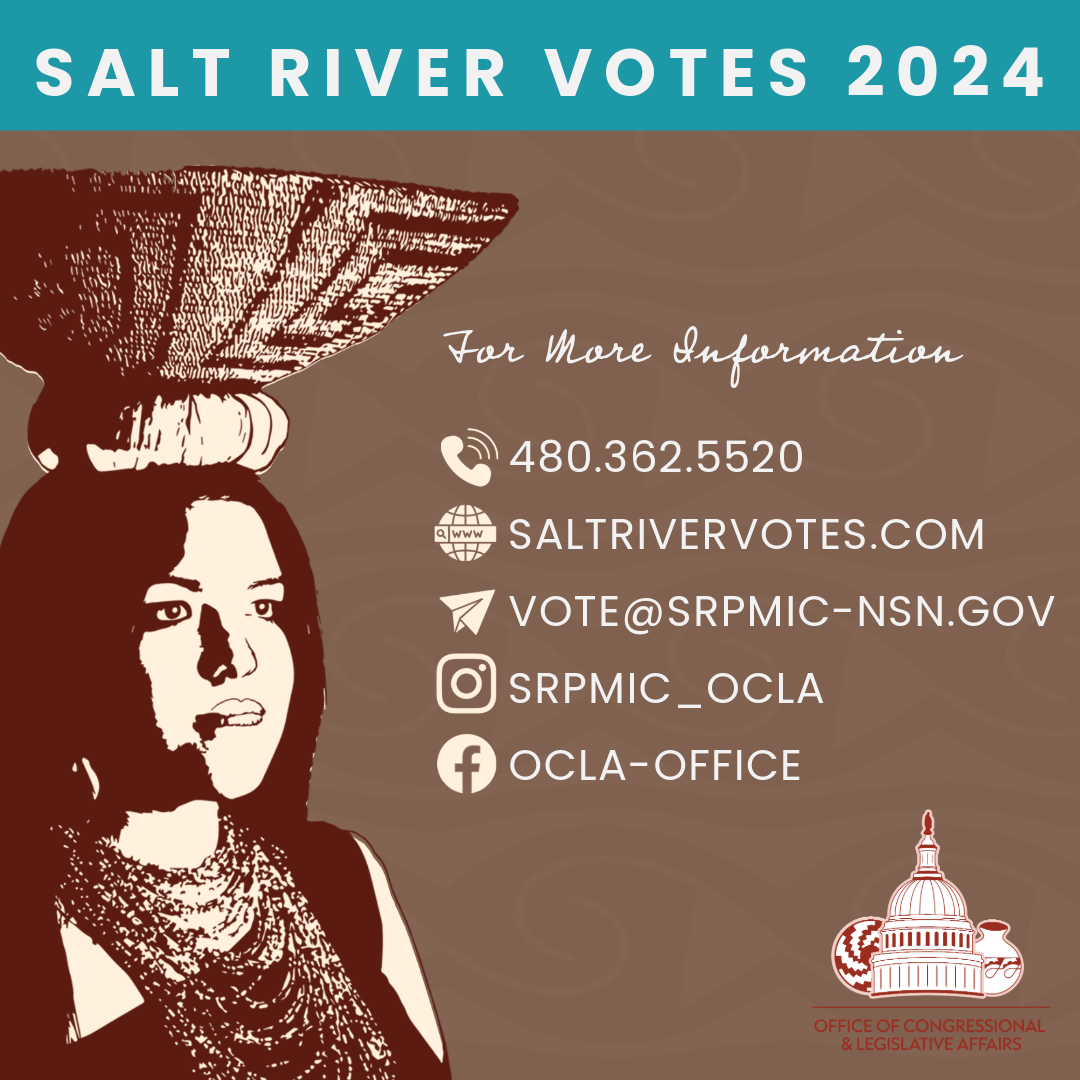 Get Out the Vote | Salt River Pima-Maricopa Indian Community